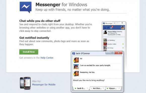 Facebook’s first desktop app for Windows released for free download ...