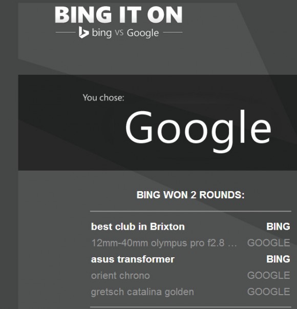 Bing versus Google – try this blind test to see which is the best ...