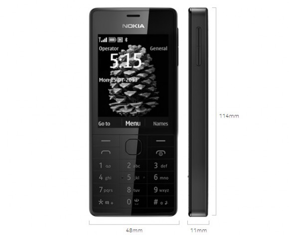 Nokia 515 feature phone serves up a retro 33 day battery life in ...